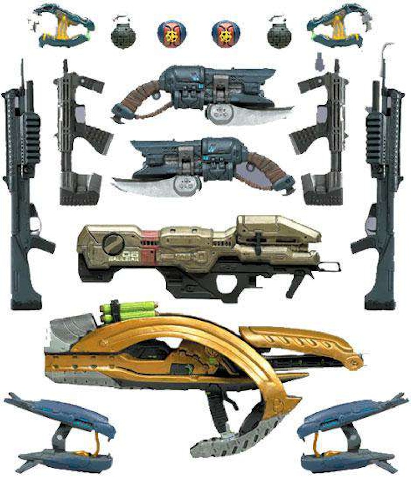 McFarlane Toys Halo Series 7 Halo Wars Weapons Pack Exclusive Exclusive ...
