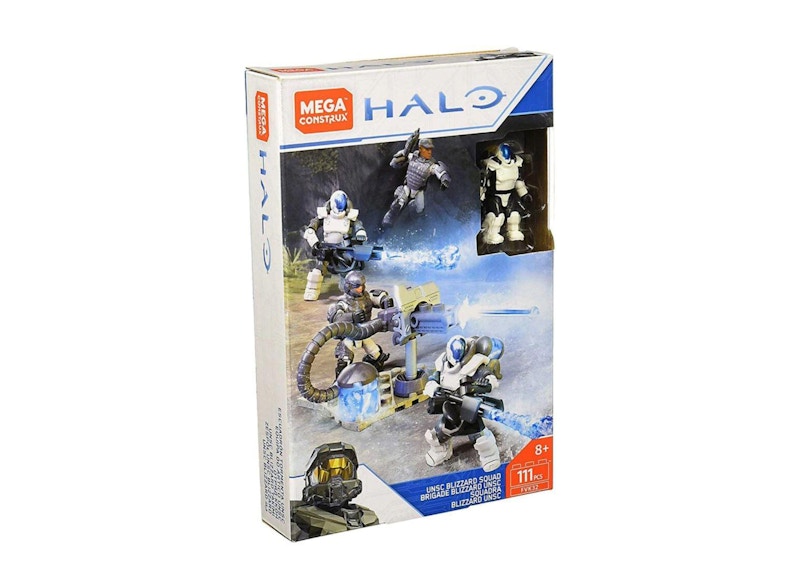 Mega Construx Halo UNSC Blizzard Squad Set - US