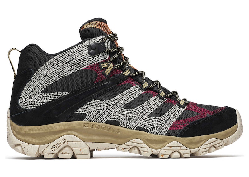 Merrell Moab 3 Mid Stitch Black Coyote Men's - J500581 - GB