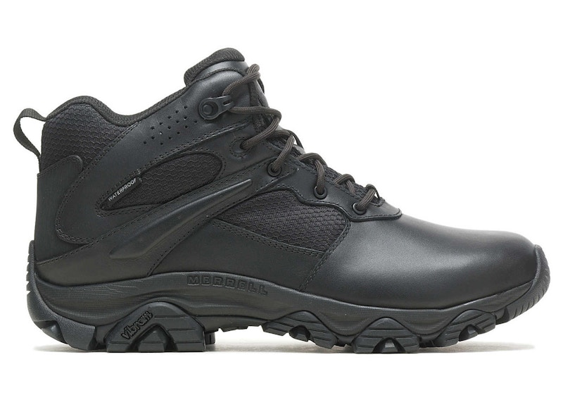 Merrell Moab 3 Mid Tactical Response Waterproof Boot Black Men's - J003917 - US