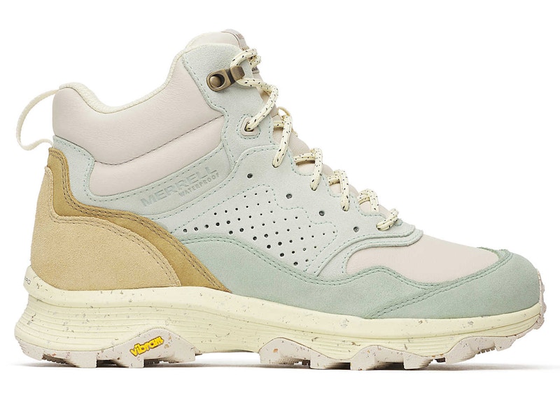 Merrell Speed Solo MXD Mid Waterproof Sprig (Women's) - J038582 - US