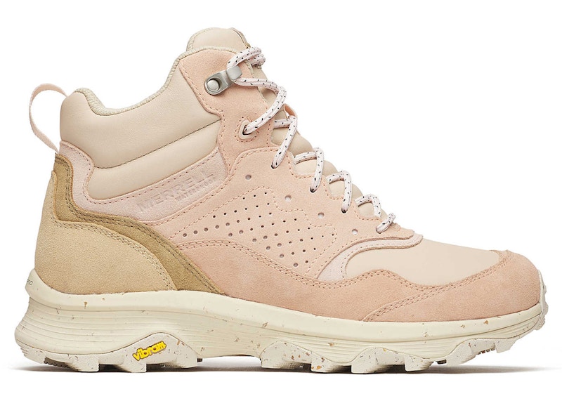 Merrell Speed Solo MXD Mid Waterproof Tan Rose (Women's) - J038580 - US