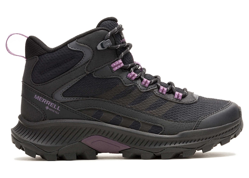 Merrell Speed Strike 2 Mid Gore-Tex Black Purple (Women's) - J038258 - US