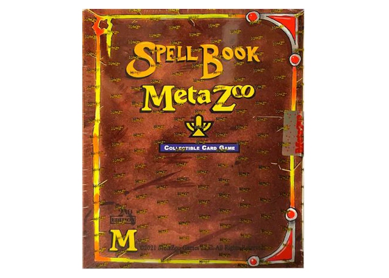 MetaZoo TCG Cryptid Nation 2nd Edition Spellbook - US