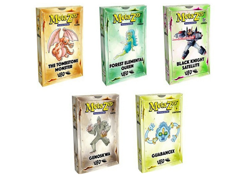 MetaZoo TCG Cryptid Nation UFO 1st Edition Theme Deck (Set of 5) - US