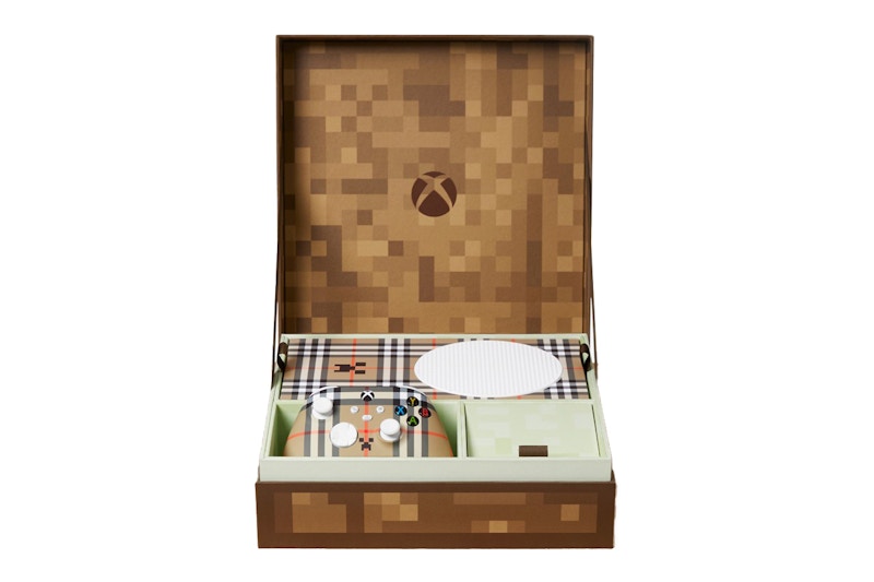 Microsoft Xbox x Burberry x Minecraft Console (UK Plug) - US