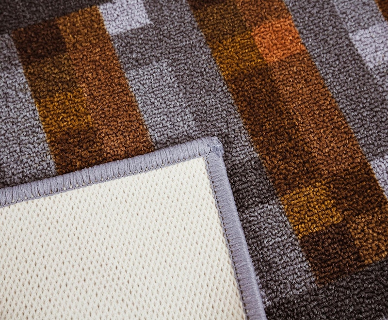 Minecraft Train Rail Area Rug - US