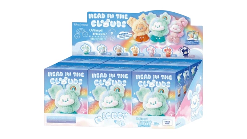 Miniso Disney avec pendentif en vinyle avec pendentif Mickey Head In ...