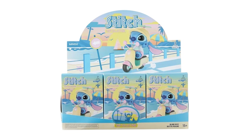 Miniso Miniso Disney Stitch Trip Collection Figure Sealed Case (6 Blind ...