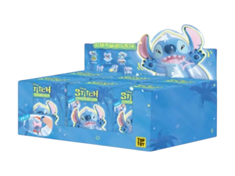 Miniso Top Toy Disney Stitch Cute Action Series Figures Sealed Case (6 ...