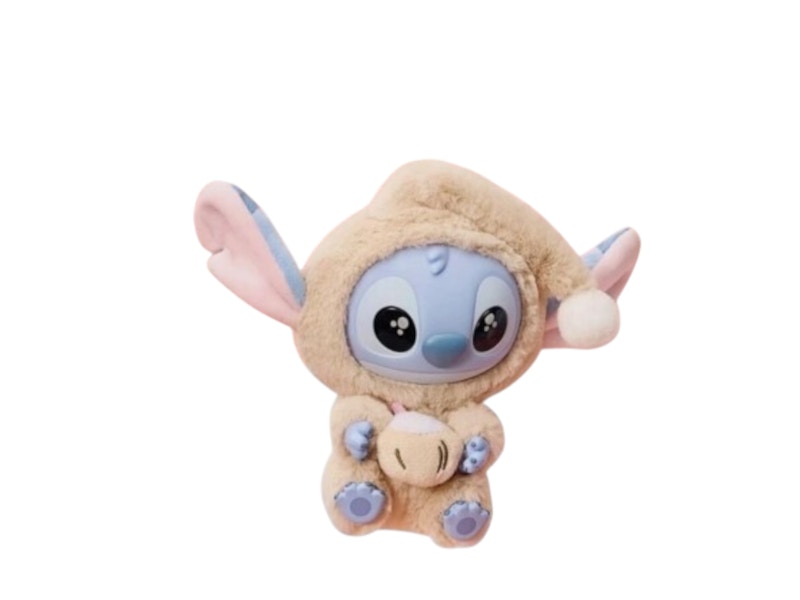 Miniso Top Toy Disney Stitch Eating Something Before Sleep Pure Coconut ...