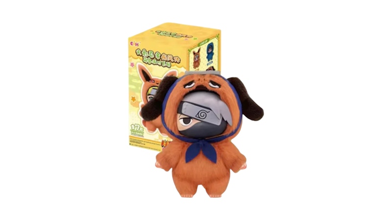 Miniso Top Toy Naruto Beast Party Kakashi Hatake Plush Keychains - US