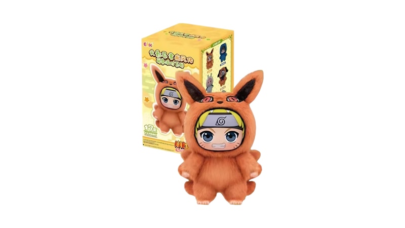 Miniso Top Toy Naruto Beast Party Naruto Uzumaki Plush Keychains - US