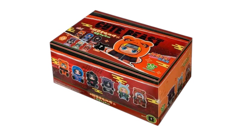 Miniso Top Toy Naruto Shippuden Beast Party Series 2 Plush Keychain ...