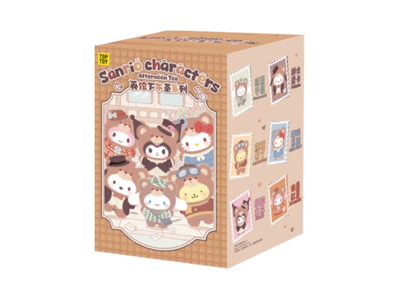 Miniso Top Toy Sanrio Characters Afternoon Tea Series Vinyl Plush ...