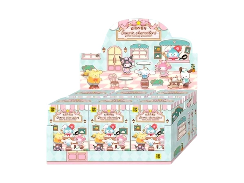 Miniso Top Toy Sanrio Characters Roller Skating Restaurant Series ...