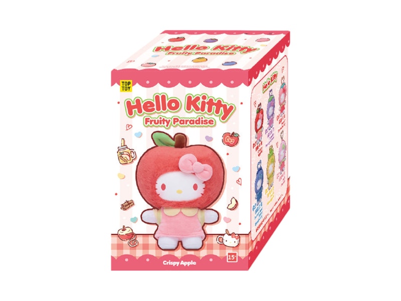 Miniso Top Toy Sanrio Fruity Paradise Vinyl Plush Keychain Single Blind ...