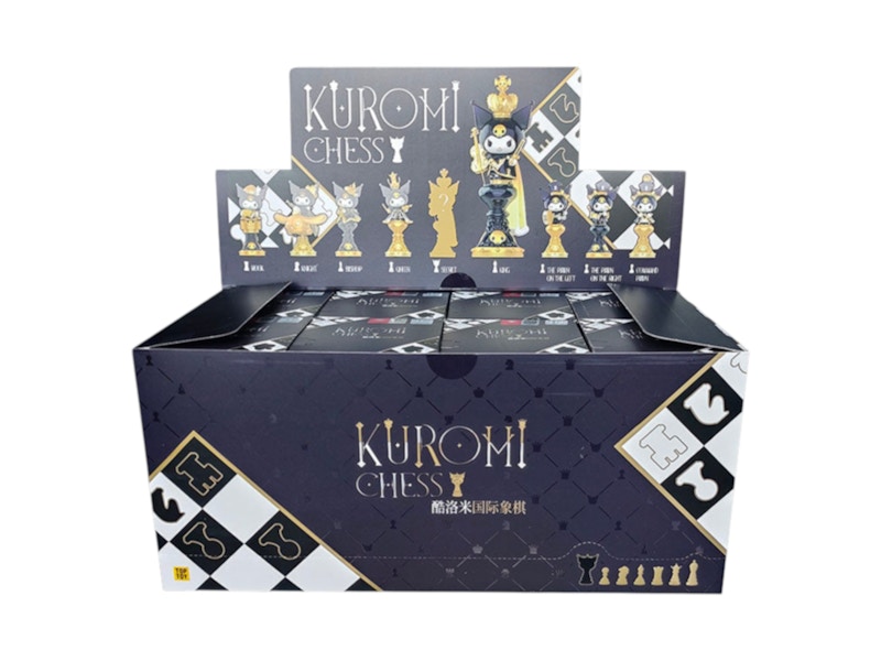 Miniso Top Toy Sanrio Kuromi Chess Series Figures Sealed Case (8 Blind ...