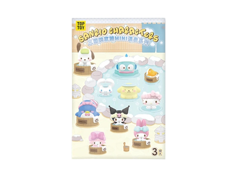 Miniso Top Toy Sanrio MINI Hot Spring Single Blind Box - US