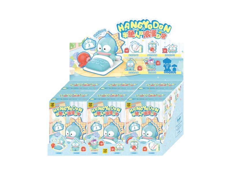 Miniso Top Toy Sanrio Romantic Daily Series Of Hangyodon Sealed Case (6 ...