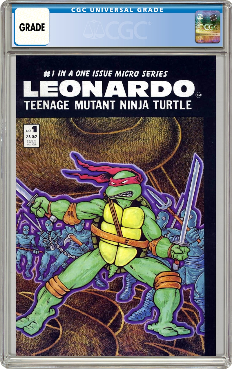 Mirage Studios Leonardo (1986 Mirage Studios) Teenage Mutant Ninja ...