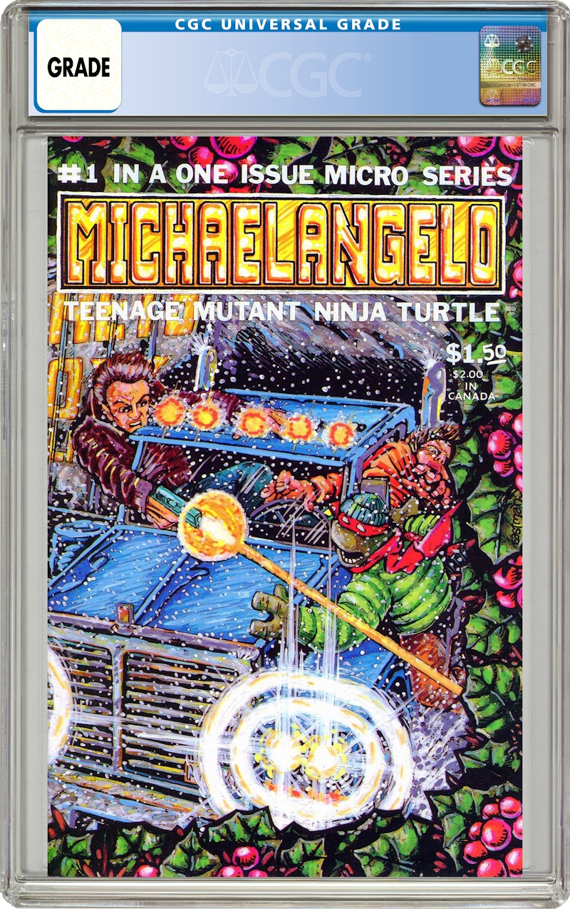 Mirage Studios Michaelangelo (1985 Mirage Studios) Teenage Mutant Ninja ...