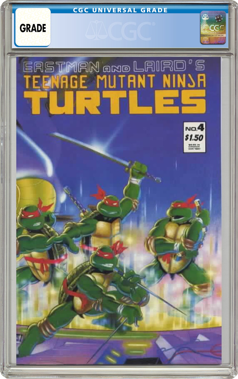Mirage Studios Teenage Mutant Ninja Turtles (1984) #4REP.2ND Comic Book ...