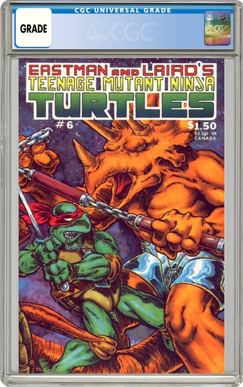 Mirage Studios Teenage Mutant Ninja Turtles (1984) #6 Comic Book CGC ...