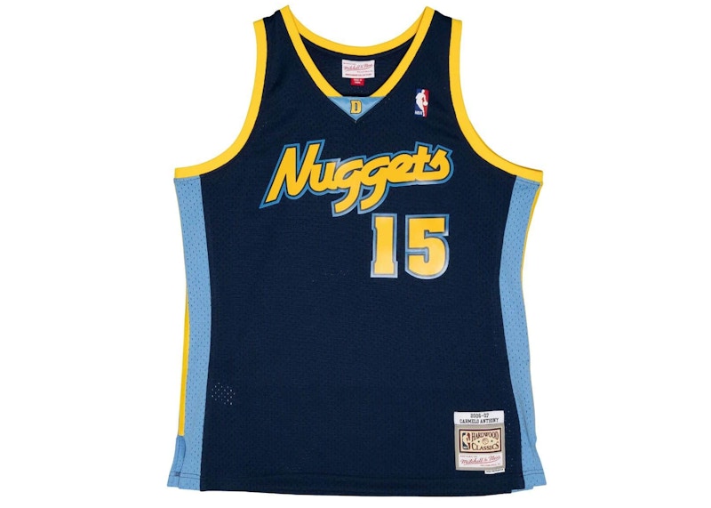 Mitchell & Ness Carmelo Anthony Denver Nuggets Alternate 2006-07 ...