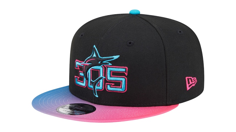 Mitchell & Ness Miami Marlins New Era 2025 City Connect 9FIFTY Snapback ...