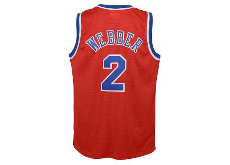 Mitchell & Ness NBA Kids Washington Bullets Chris Webber 1994-95 ...