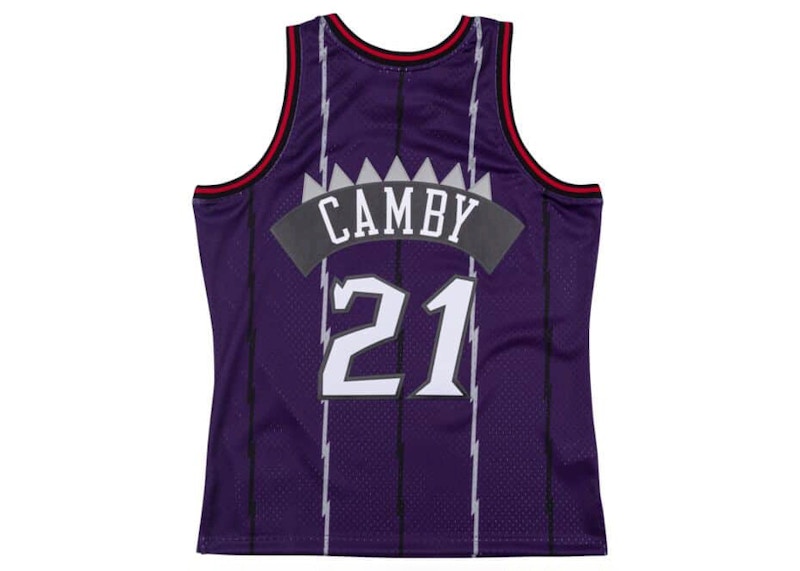 Mitchell & Ness Toronto Raptors 1998-99 Marcus Camby Swingman Jersey ...