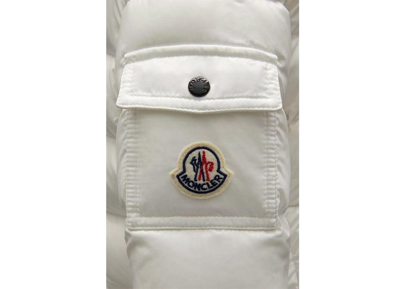 Moncler Girl's Bady Short Down Kid's Jacket Off White Kids' - US