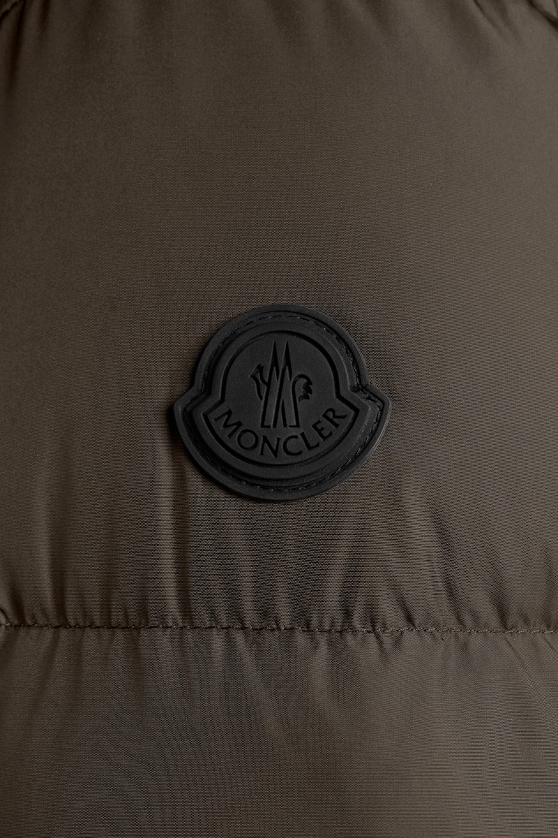 Moncler Montcla Short Down Jacket Olive Green Men's - FW21 - GB