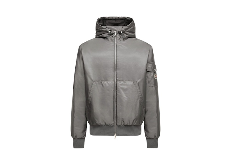 Moncler Poiliot Quilted Shell Jacket Grey Men's - US