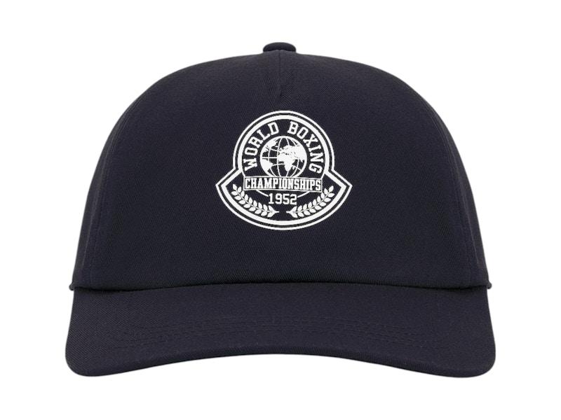 Moncler World Boxing Championship Baseball Cap Navy Men's - US