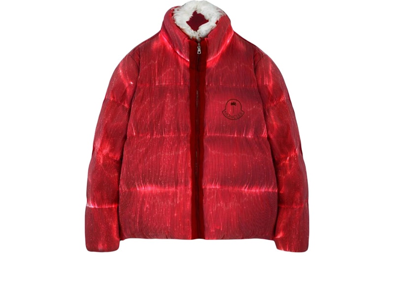 Moncler x Palm Angels Maya 70 LED Puffer Jacket Red Men's - FW25 - US