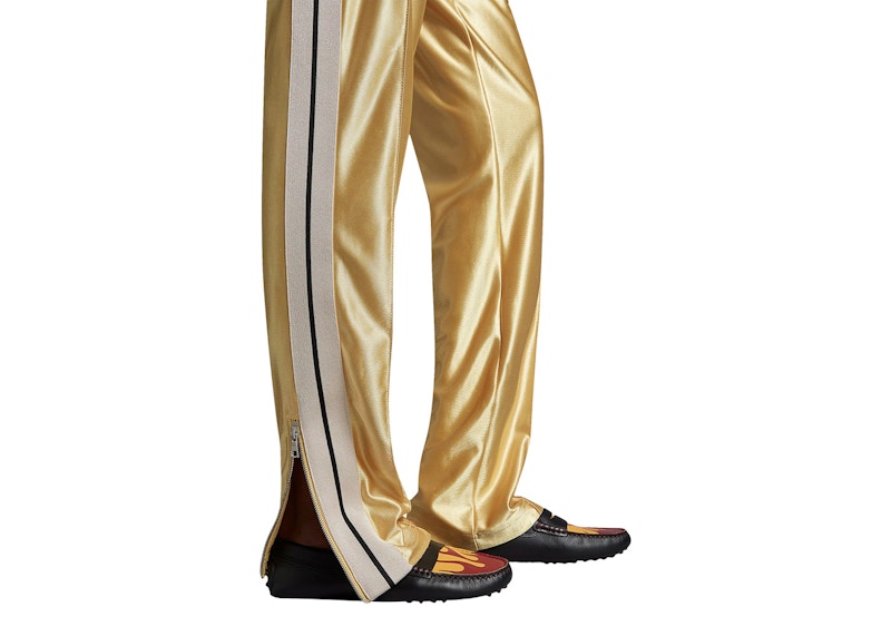 Moncler x Palm Angels Shiny Sweatpants Golden Yellow - FW22 - US