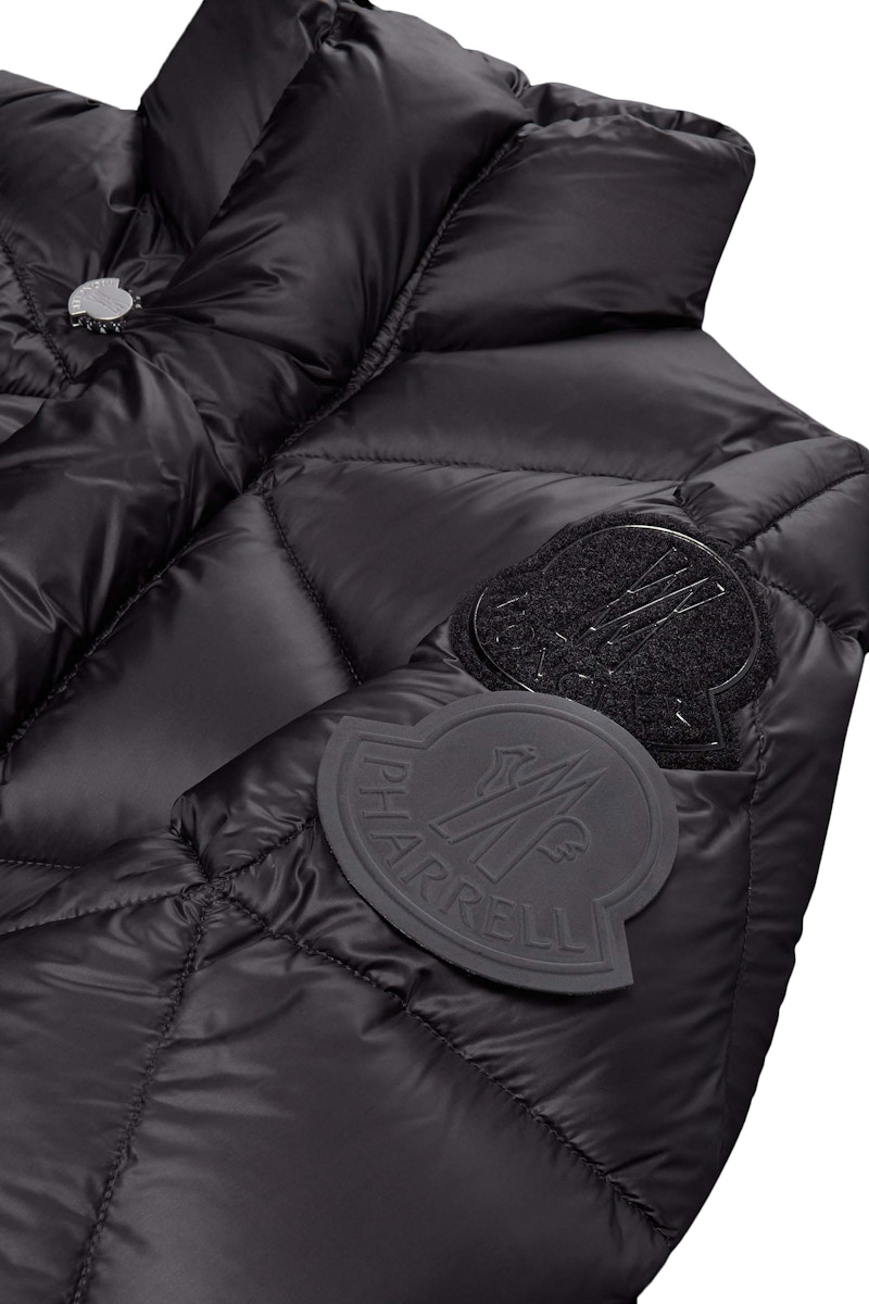 Moncler x Pharrell Oak Short Down Jacket Black - FW23 - US