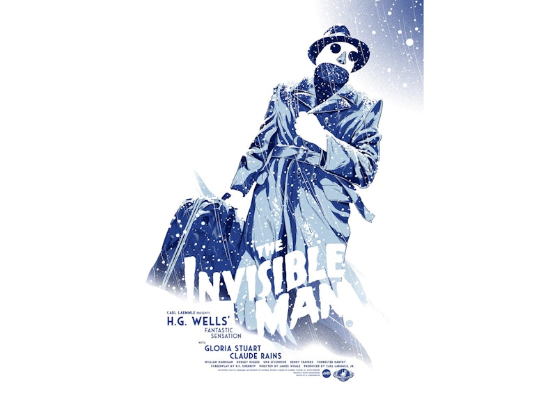 Mondo The Invisible Man Poster Print (Edition of 245) - US