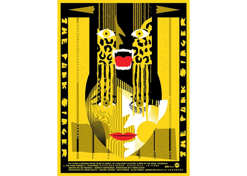 Mondo The Punk Singer Poster Print (Edition of 59) Shocking Yellow - JP