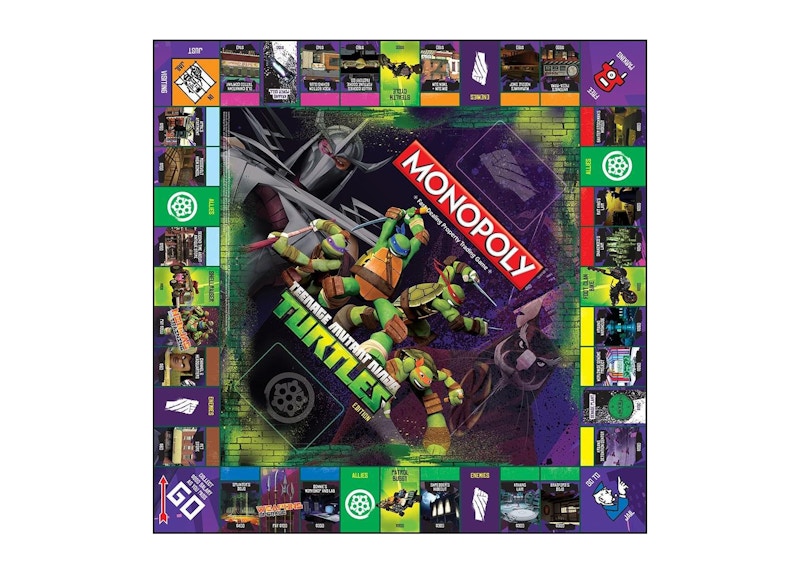 Monopoly Teenage Mutant Ninja Turtles Edition Boardgame - US