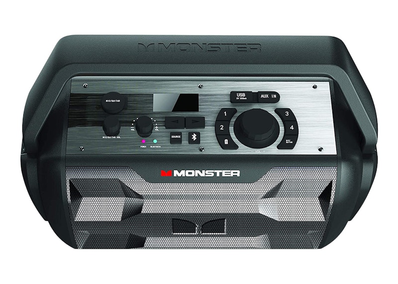 Monster NOMAD IPX4 30W Bluetooth Wireless Speaker MNMD-S Black - US