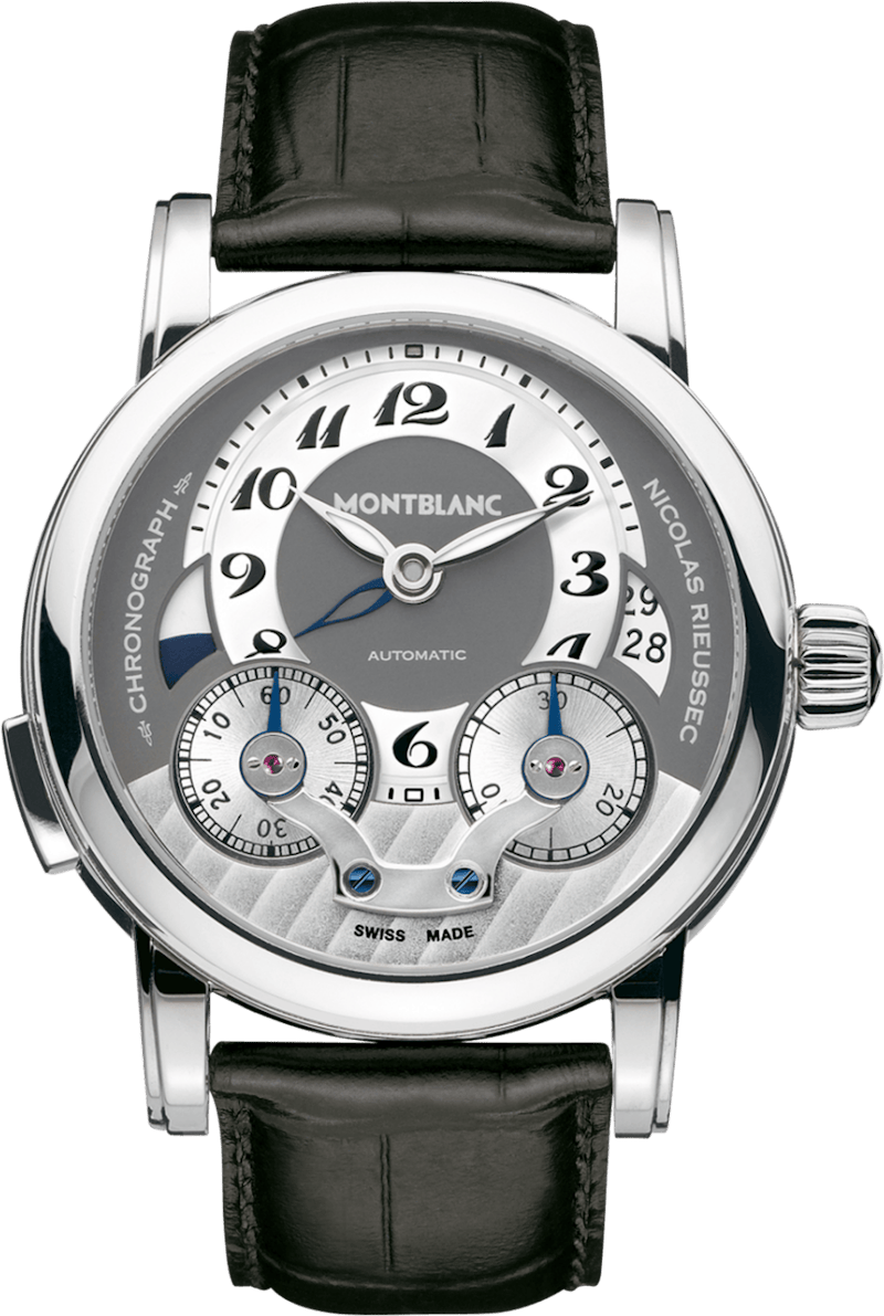 Montblanc Nicolas Rieussec 102337 43mm in Stainless Steel - MX