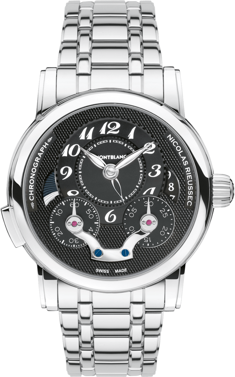 Montblanc Nicolas Rieussec 109996 41mm in Stainless Steel - MX