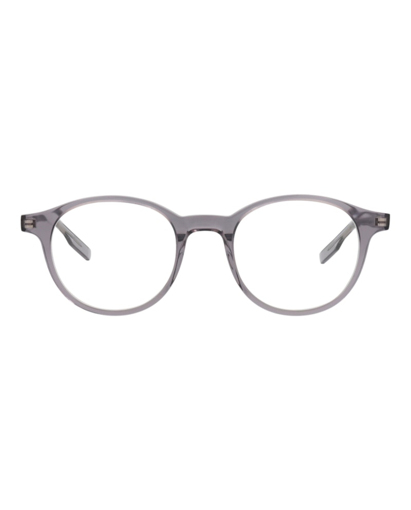 Montblanc Round-Frame Acetate Optical Frames Grey Grey Transparent ...