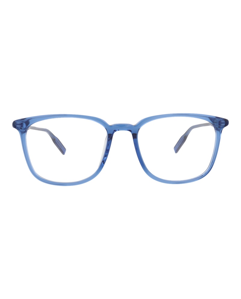 Montblanc Square-Frame Acetate Optical Frames Blue Blue Transparent ...