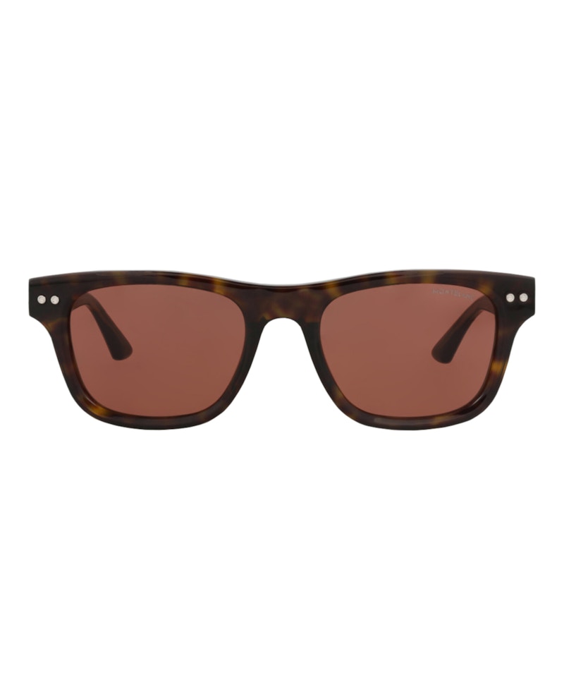 Montblanc Square-Frame Recycled Acetate Sunglasses Havana Havana Brown ...