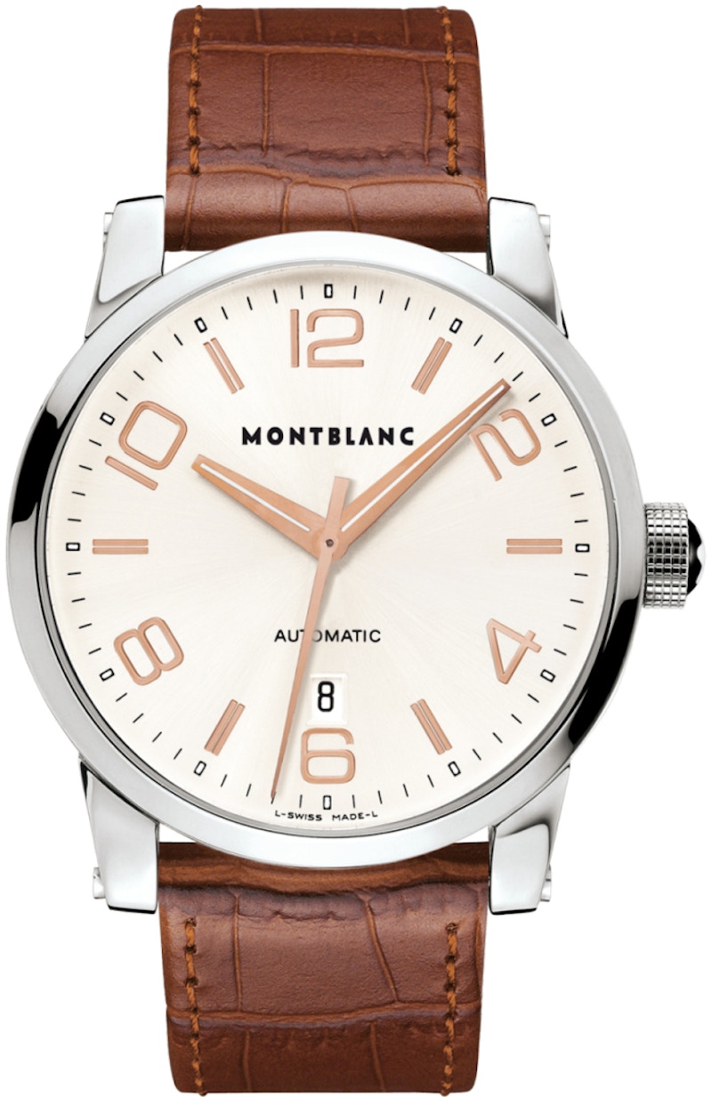 Montblanc Timewalker 101550 42mm in Stainless Steel - MX