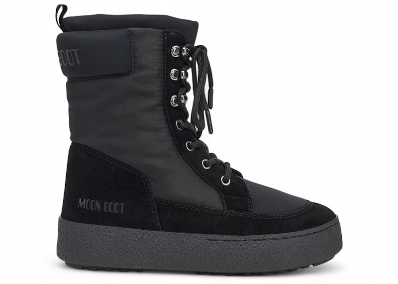 Moon Boot Ltrack Combat Black (Women's) - 80D2450200-N001 - US